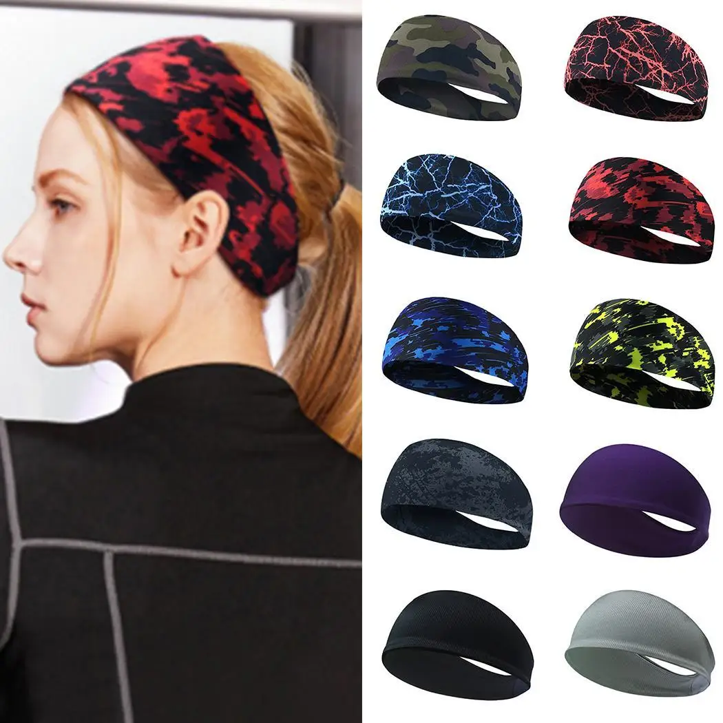 Sweatband Headband Sporting Yoga Elastic Athletic Headband For Running