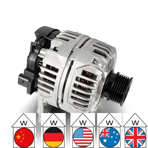 Car Alternator Generator For Audi A3 Tt Volkswagen Beetle Golf Skoda ...