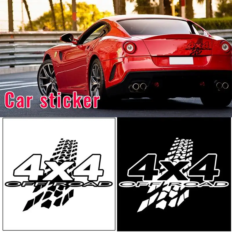 2019 20cm*13.6cm NEW 4X4 OFF ROAD Mud Funny Vinyl Decals Car Sticker ...