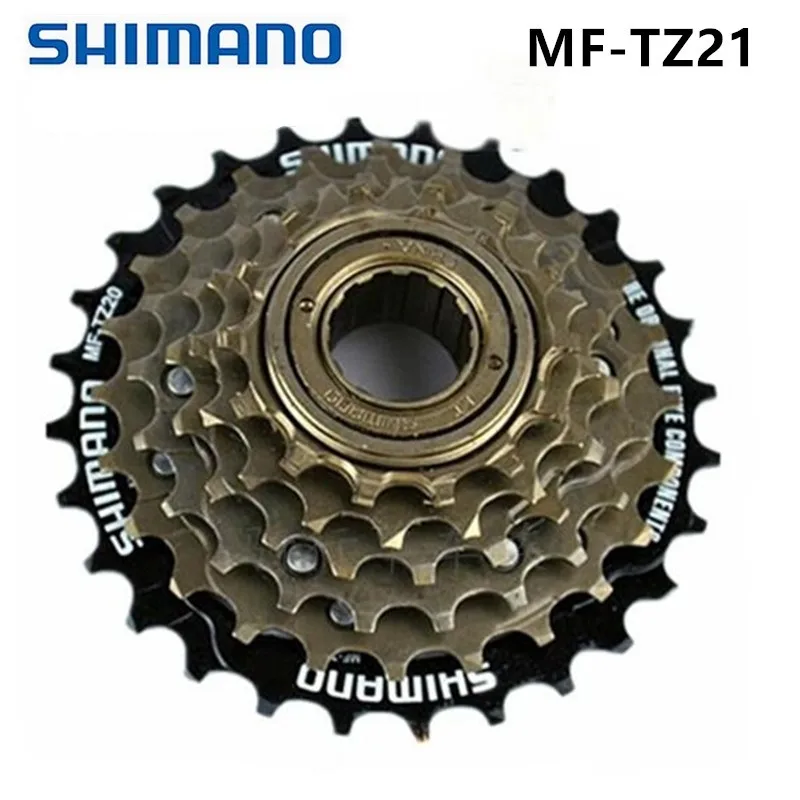 Shimano MF TZ21 TZ20 MTB Cassette Freewheel 7S 14 28T Bicycle Mountain ...