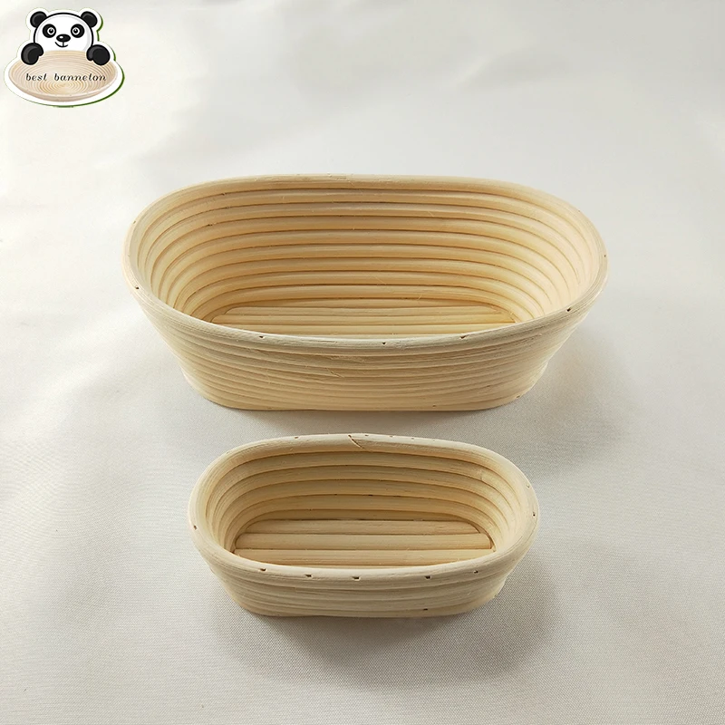 Mejor cuenco de masa francés banneton cesta de pan para cocina cesta de pan rectangular cestas ...