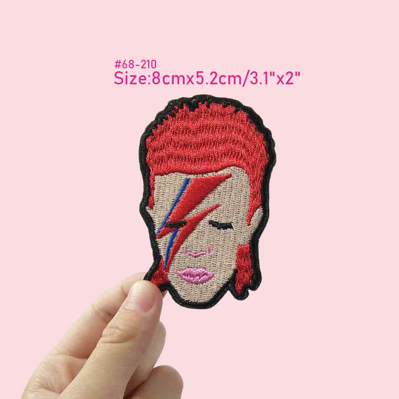 Patches MICHAEL JACKSON David Bowie ZAPPA For President Wednesday ...