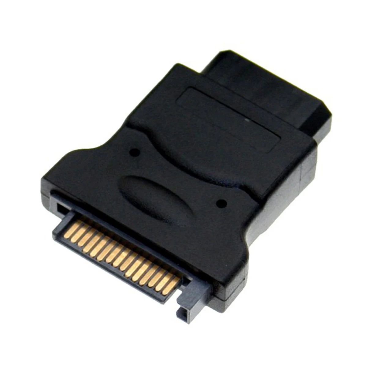 Molex 4-pin IDE Hard Disk Drive to SATA 15Pin Male Power Power Adapter ...