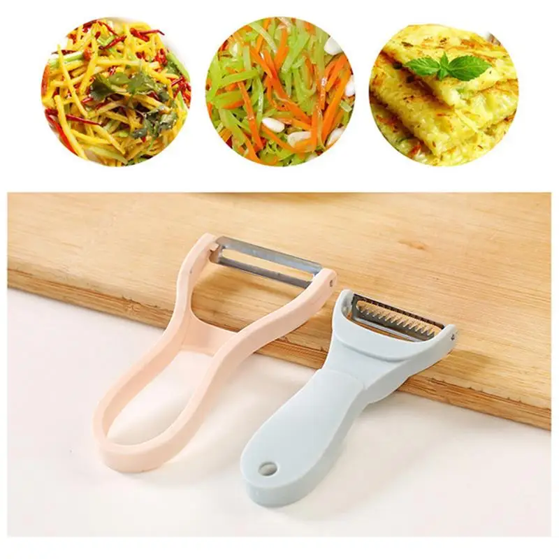 2 Sets Food Peeler Stainless Steel Potato Peeler Vegetable Fruit Cutter ...