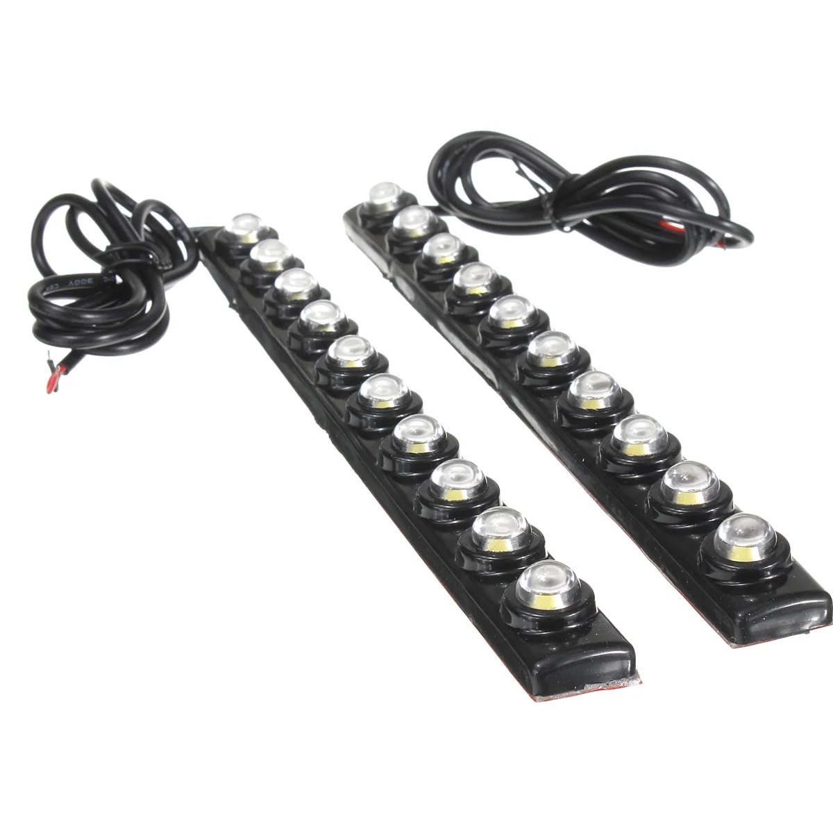 2Pcs Car LED DRL Daytime Running Light Waterproof Front Fog Lamp 10LED 