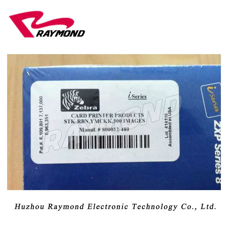 Original Zebra ZXP Series 8 & 9 / ZXP8 / ZXP9 Card Printer 800012 480 ...