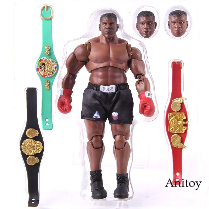 King of Boxing Mike Tyson Figure Boxer with 3 Head Sculpts 1/12 Scale ...