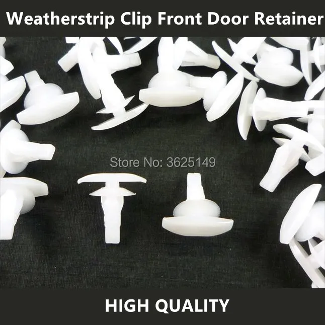 100x Weatherstrip Clip Door Weather Strip Retainer Fastener For Toyota ...