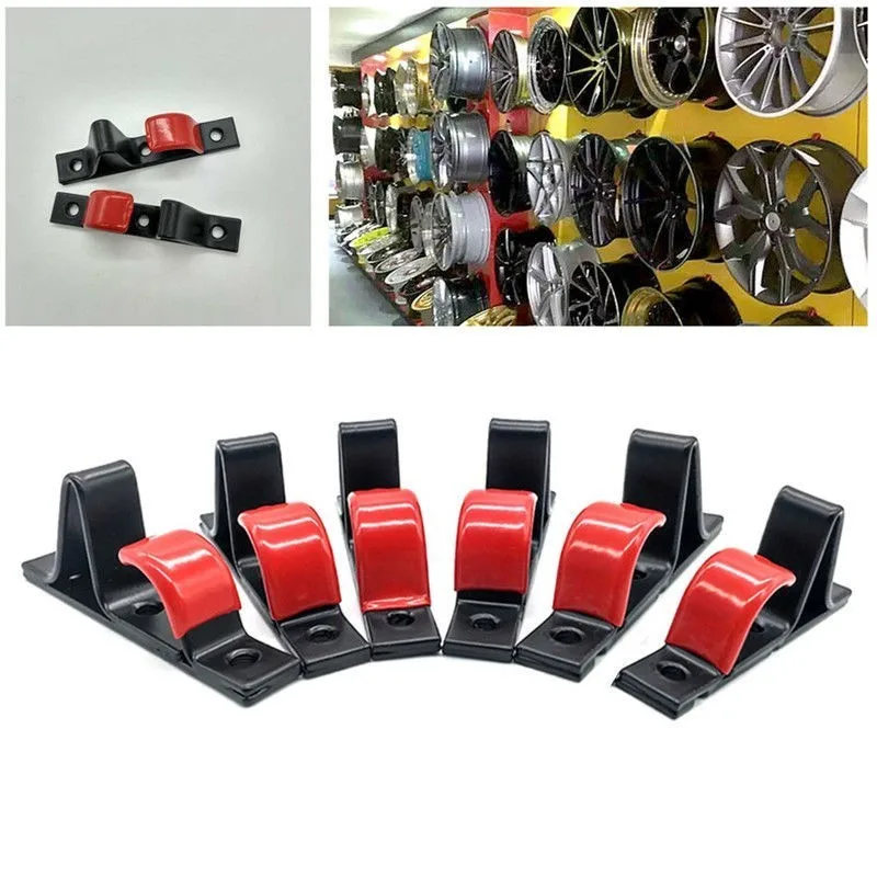 Car-Wheel-Fixed-Plastic-Wall-Display-Tire-Reinforcement-Tool-Metal ...