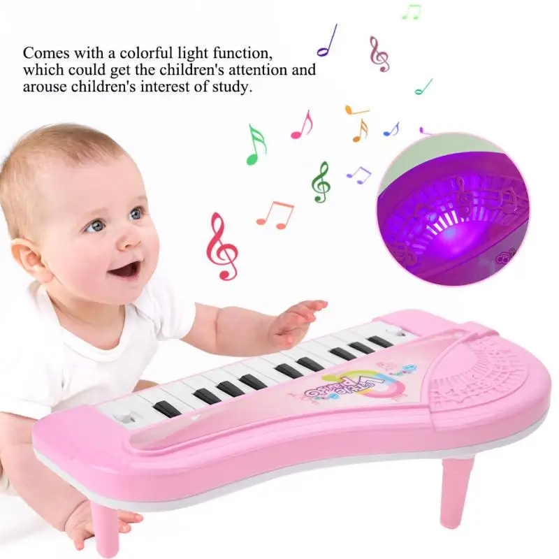 Baby Mini Piano Music Toy Keyboard Piano Toddler Educational Instrument ...