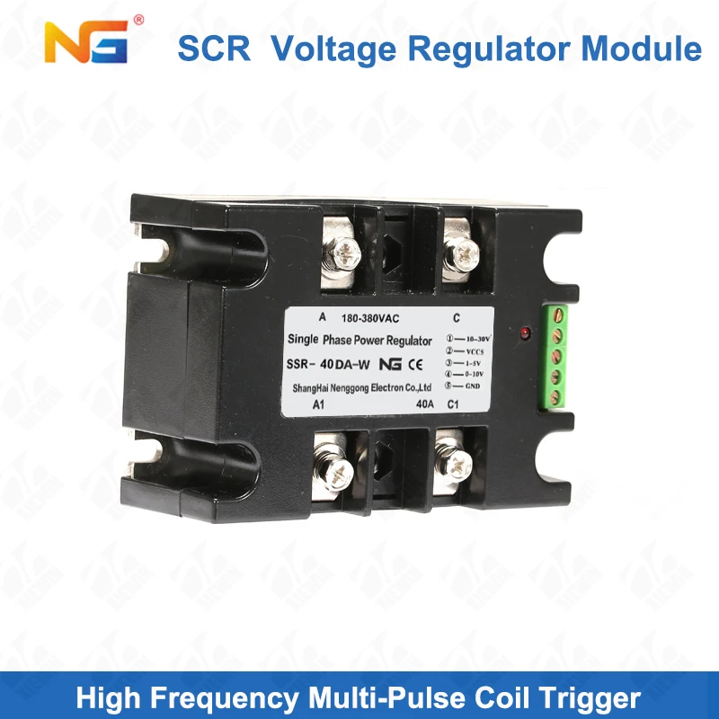 Potentiometer 4-20mA control Signal Single-phase 40A fully isolated ...