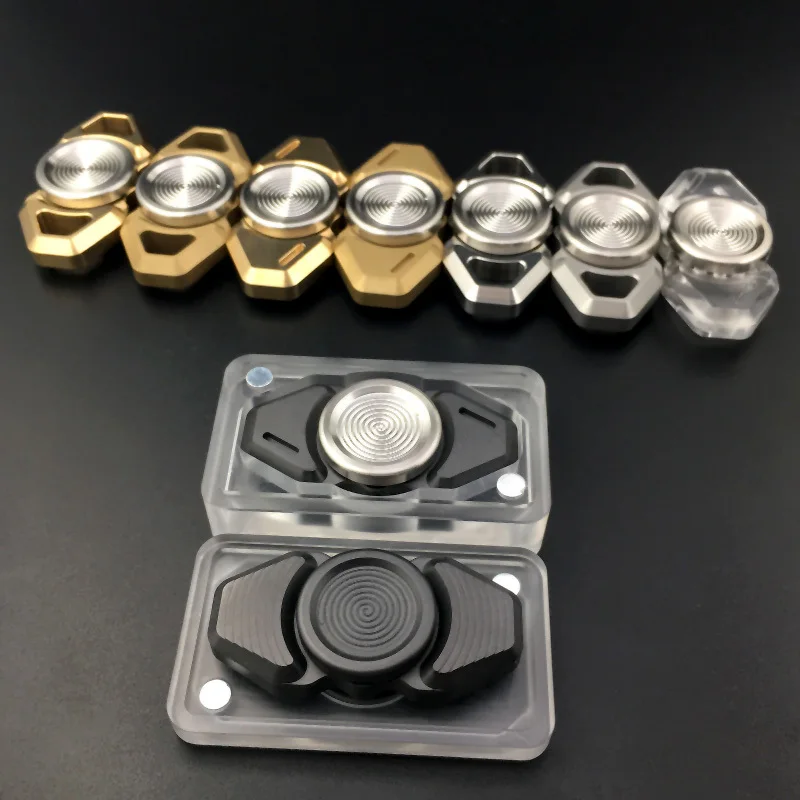 New Casting Fidget Spinner Edc Stainless Steel Ft 2.0 Fingertip Top ...
