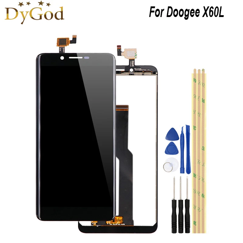 DyGod For Doogee X60L LCD Display and Touch Screen 5.5inch Screen ...