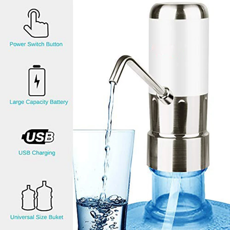 Electric Drinking Water Pump Dispenser For 5 Gallon Bottle - buy at the ...