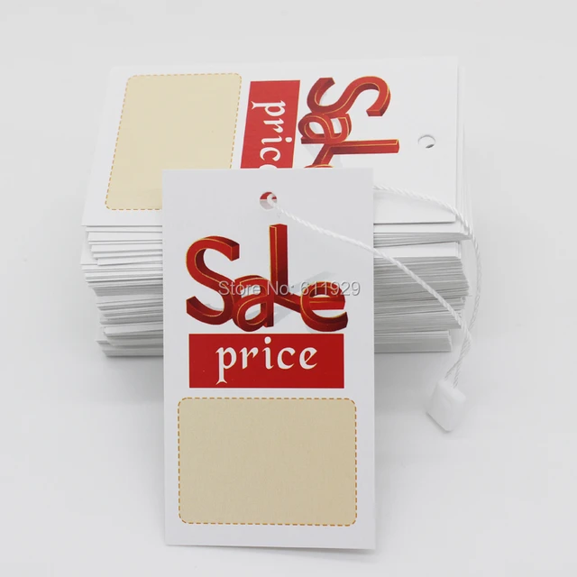 Custom Price Tags For Clothing