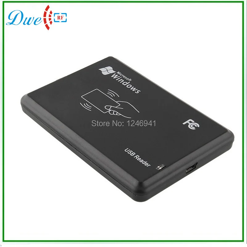 125khz EM ID USB rfid reader 4 byte decimal 8H10D USB Desktop reader ...