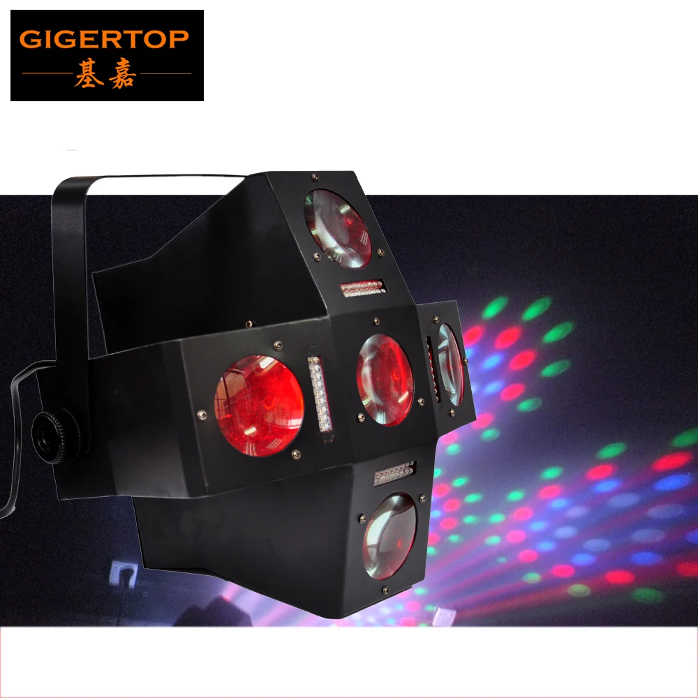 TIPTOP-TP-E04-5-Star-Stage-Effect-Machine-Black-Housing-Led-Effect ...