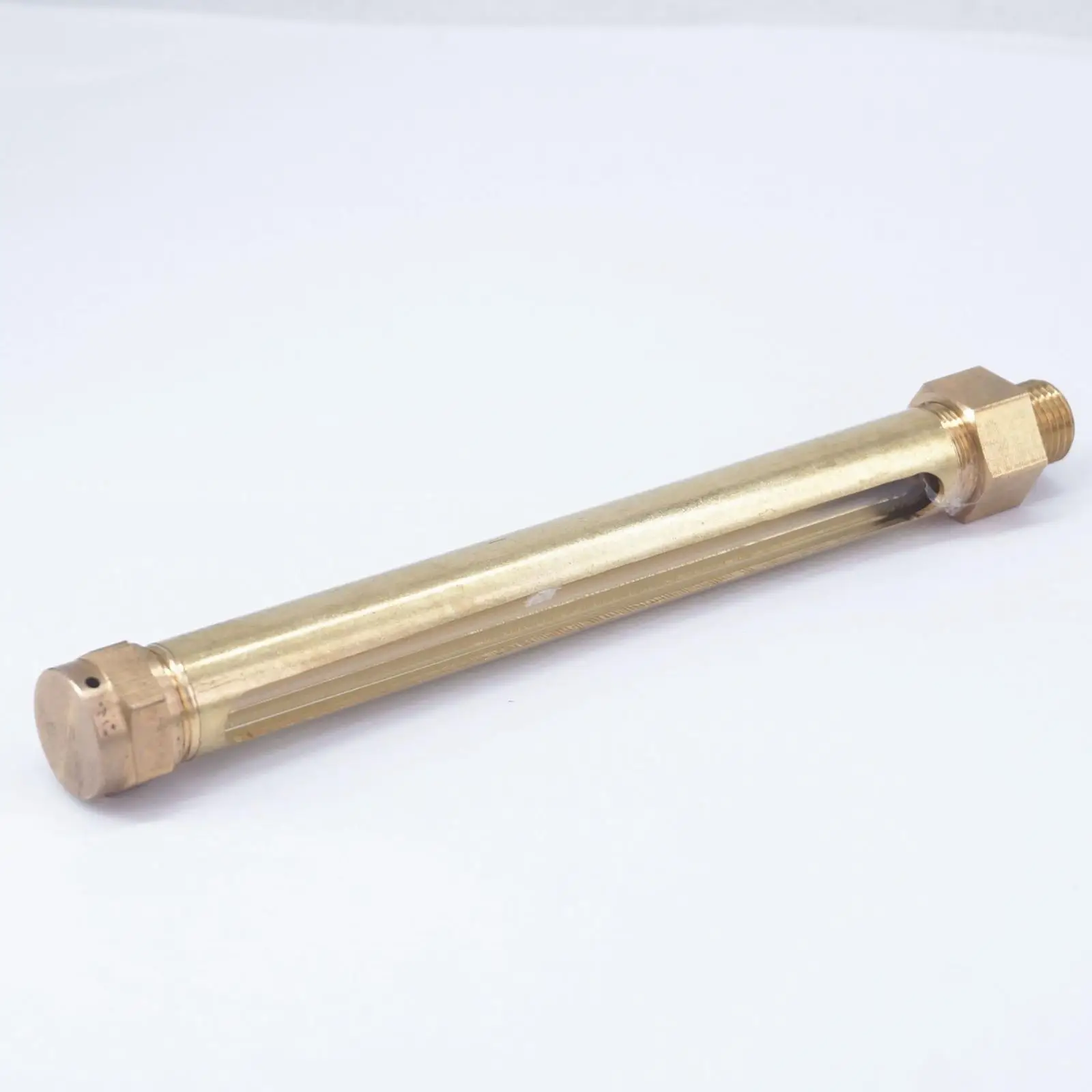 Gauges Buna-N Seal Straight to Male Thread 4-1/4 inch Long Sight 1/2 ...