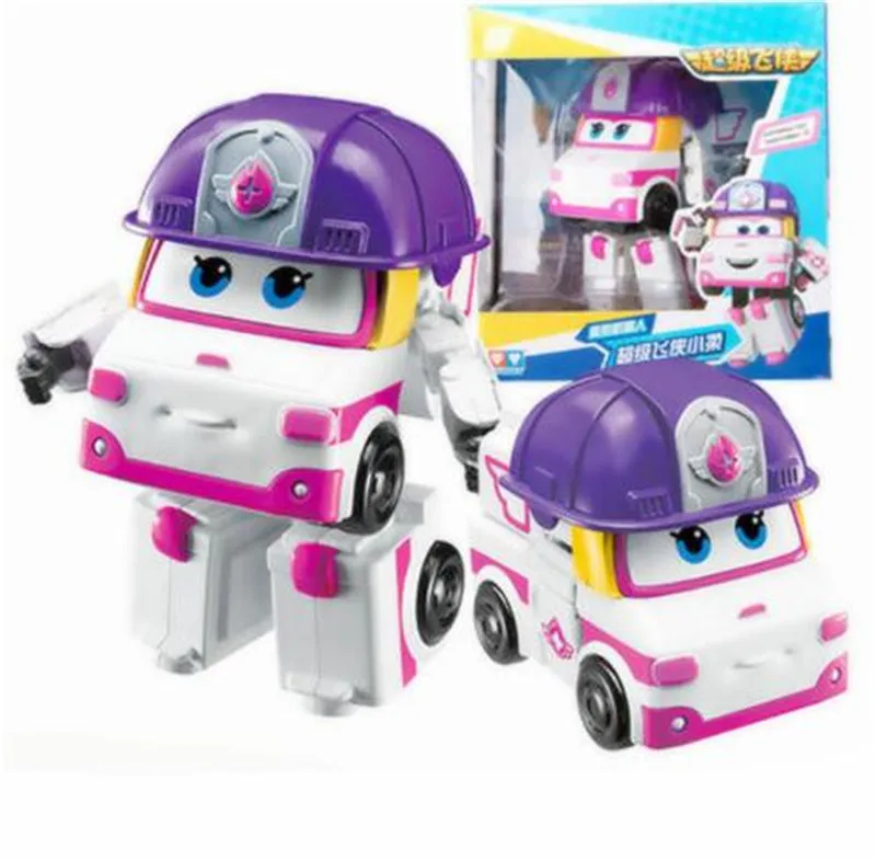 Big Size Original Mini Super Wings ABS Robot Toys Action Figures Super ...