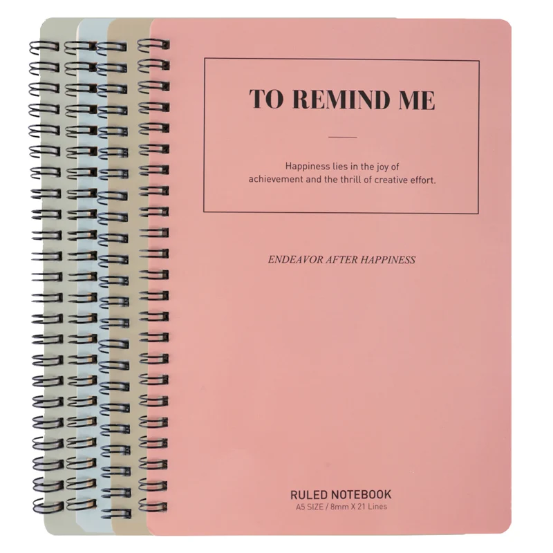 Deli-LA560-01-Ruled-Notebook-A5-B5-Size-Sprial-Notebook-European-style ...