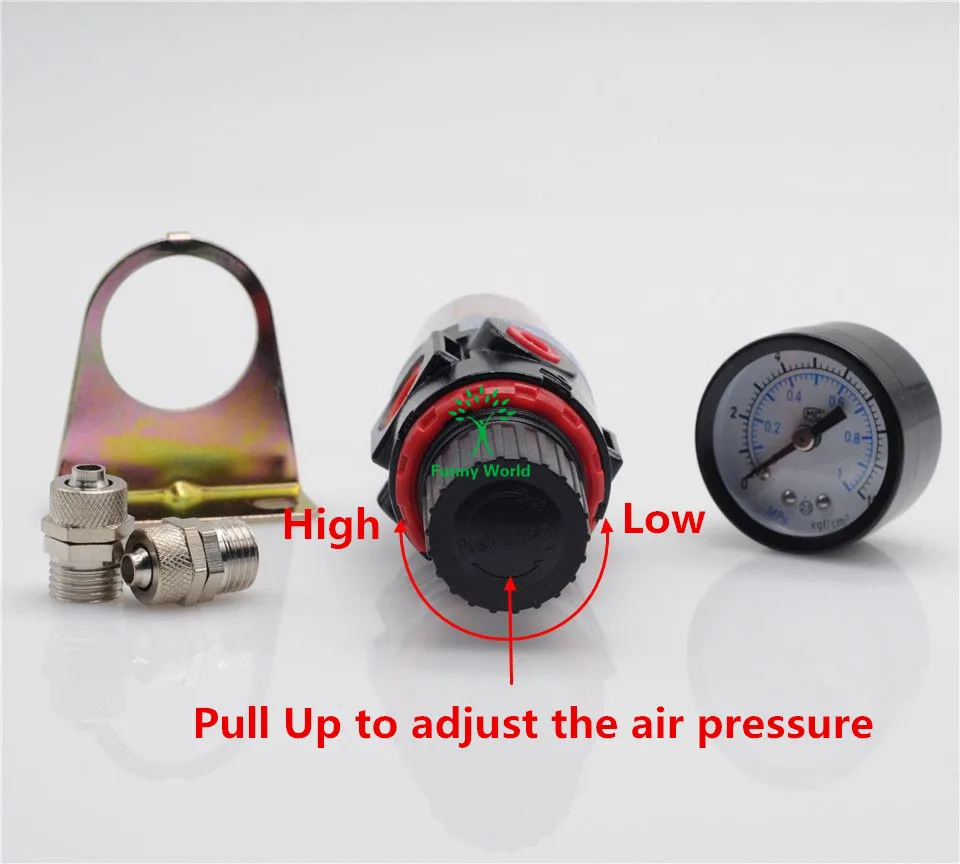 1PC-Dental-Pressure-Relief-Valve-Manometer-Filter-Damping-Meter-For ...