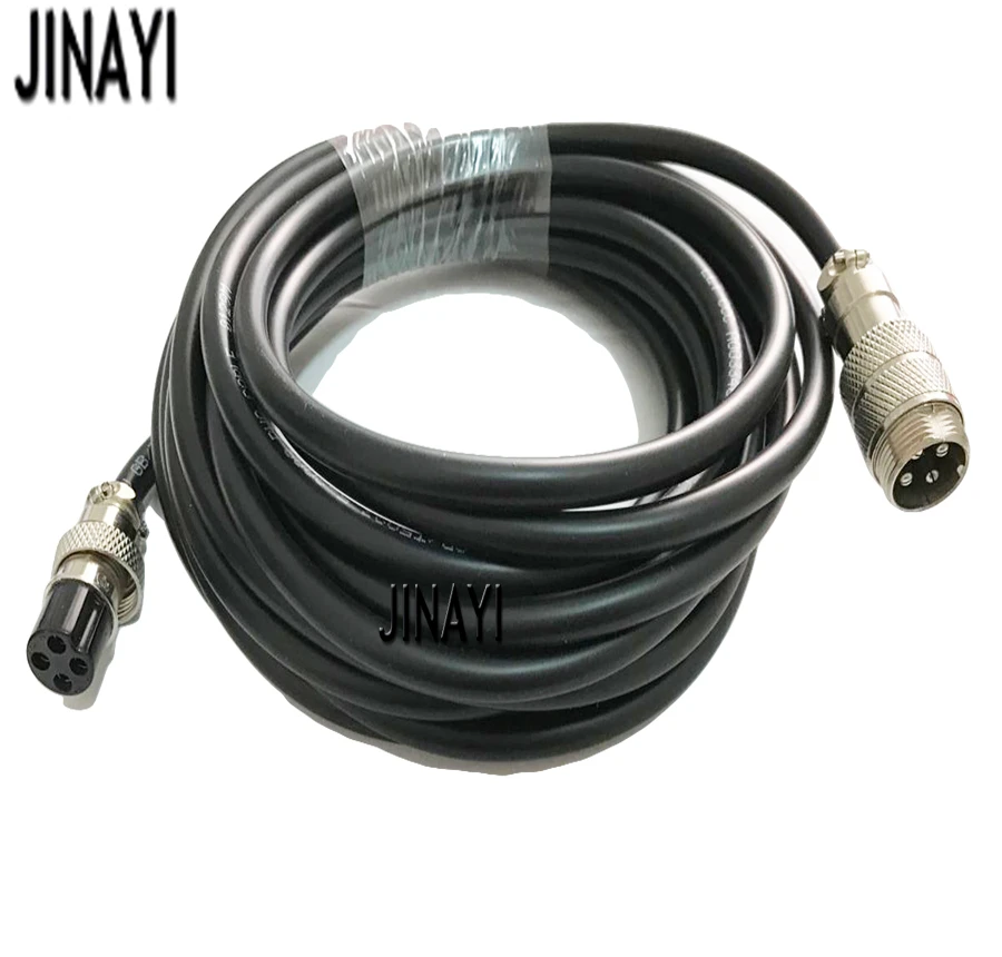 4 Pin 4p Gx16 16mm Male Female Air Plug Aviation Socket Connector Plug Cable 1m 3m 5m 10m ...