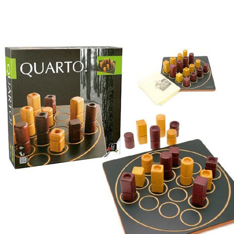 NEUE Quarto Brettspiel 2 Spieler Spielen Funny Family Party Game NEUE Quarto Brettspiel 2 Spieler Spielen Funny Family Party Game