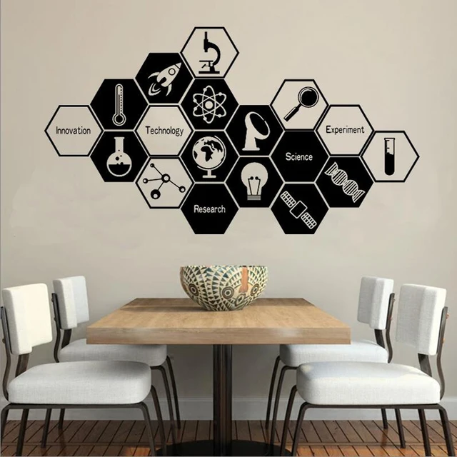 Vinyl Wall Stickers School Classroom Wall Decals Student Study Room ...