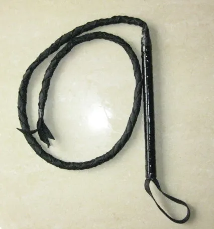 Black lengthen knout genuine leather 1.5 meters knout passion lengthen ...
