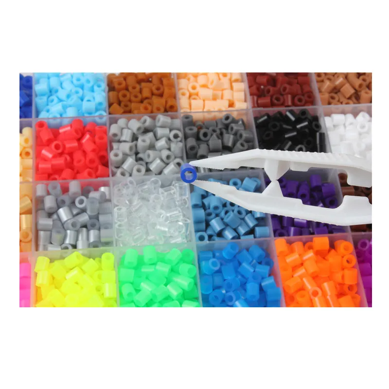 48 Colors Perler Beads 5mm Hama Beads Puzzle Education Toy Jigsaw ...