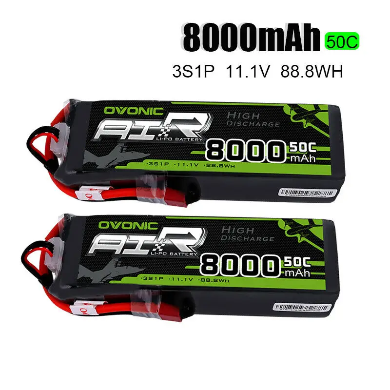 Ovonic 3S 11.1V 8000mAh 50C - at all stores