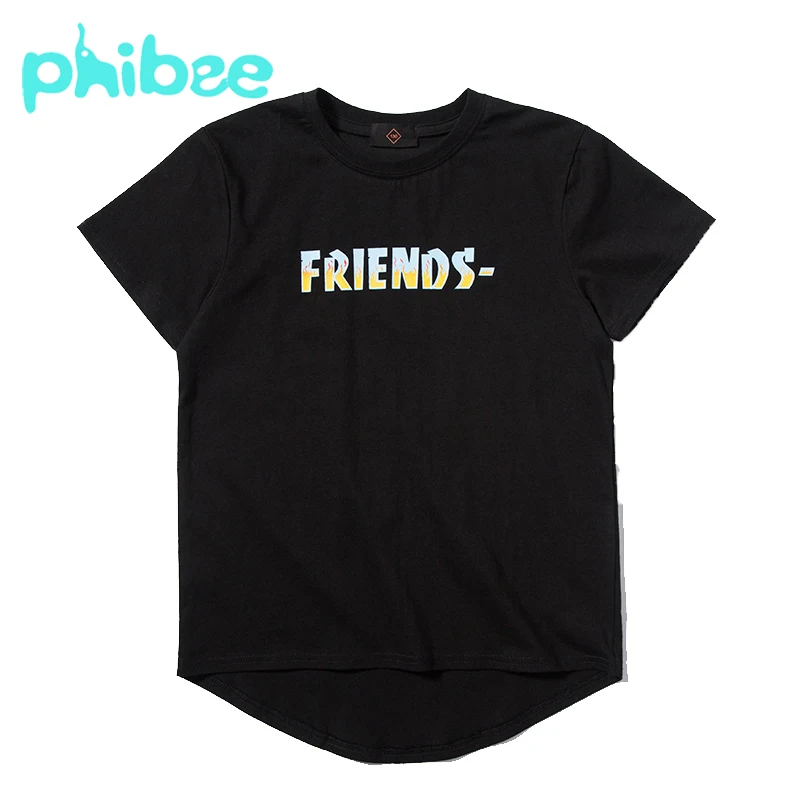 Phibee Boys T Shirt Summer Cotton Print Comfortable Crew Neck Children ...