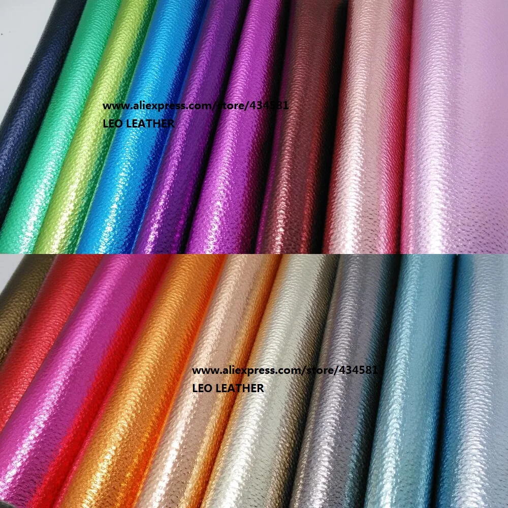 Tela de cuero sintético perlado con grano de lichi en relieve, Material ...