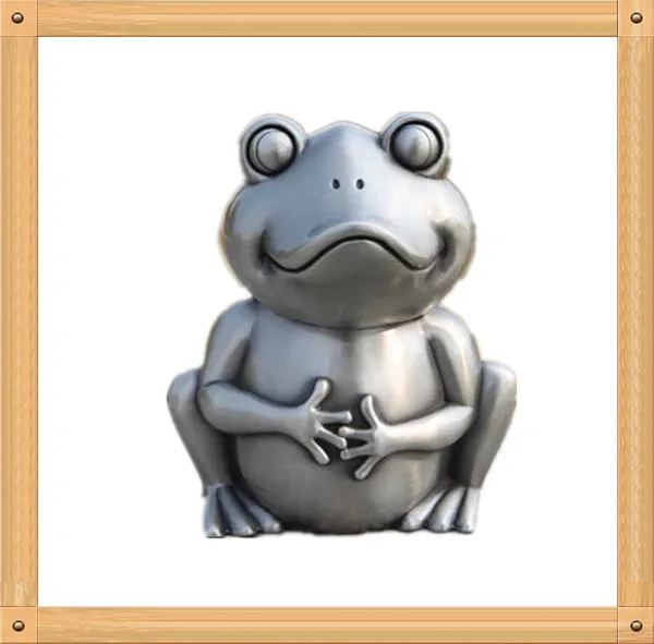 Metal Frog Money Box Zinc Alloy Piggy Bank Home Decor|decorative ...