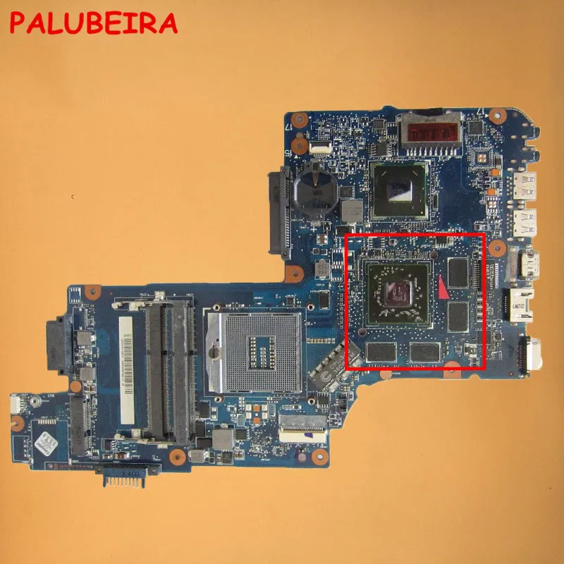 PALUBEIRA H000051770 Laptop motherboard Para Toshiba Satellite C850 C855 L850 L855 Placa ...
