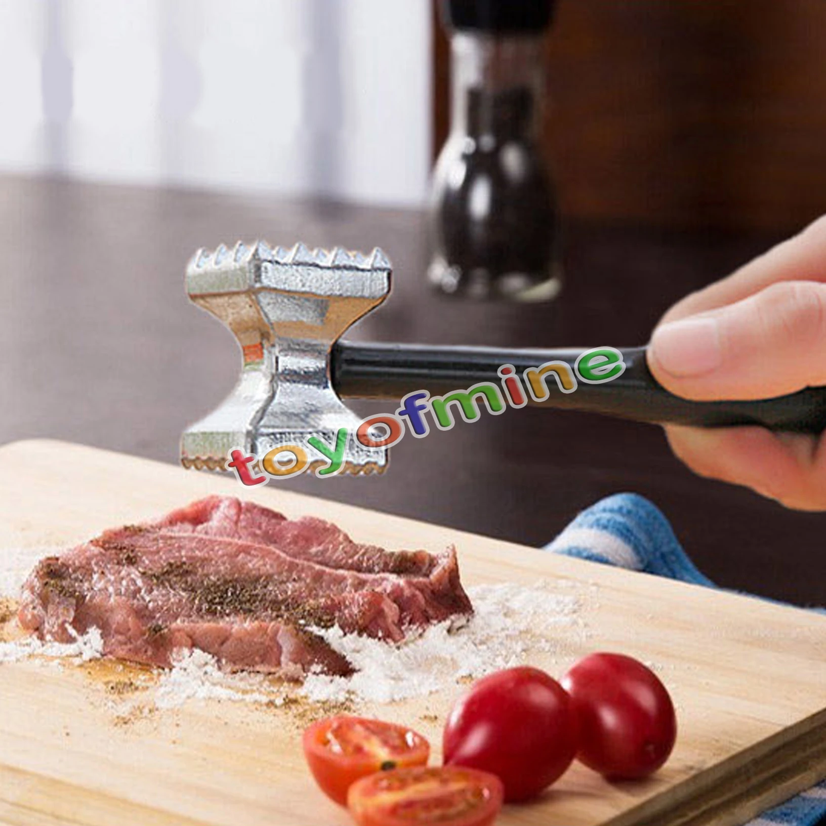High Quality Two Sides Aluminum Two Sided Meat Hammer Beef Pork Mallet