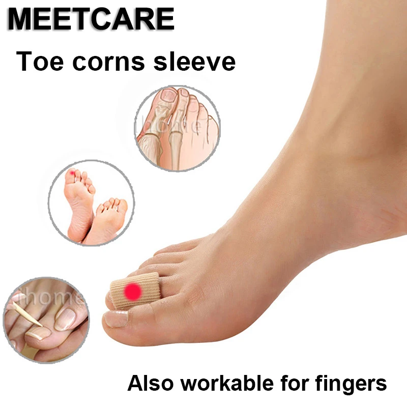 Finger Toe Wound Protect Sleeve Cure Foot Corns And Calluses ...
