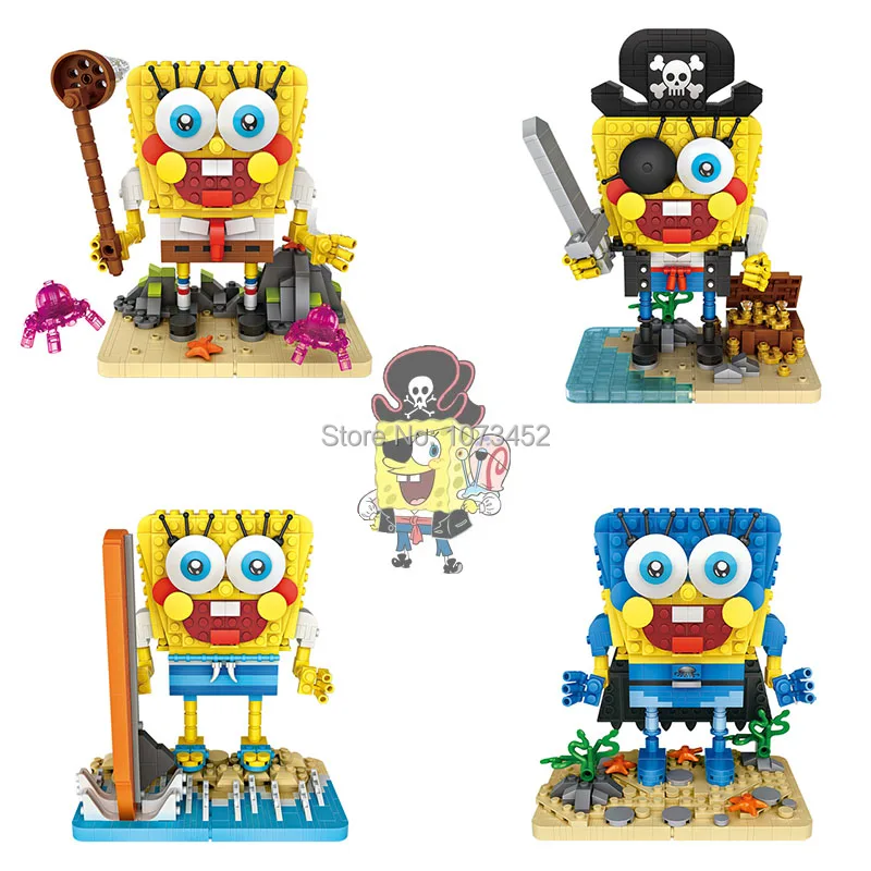 Compra bob esponja mini figura online al por mayor de China, Mayoristas ...