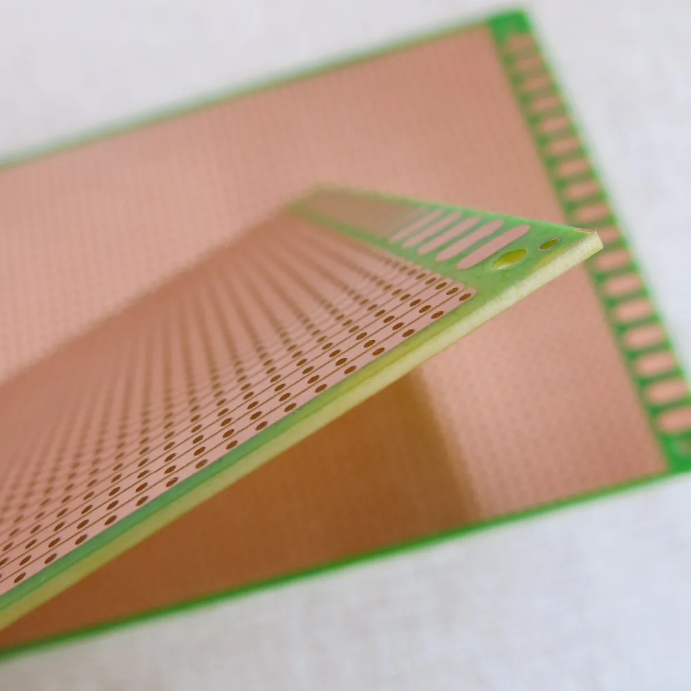 2pcs/lot 10x20cm FR4 Fiberglass circuit board stripboard veroboard pcb ...