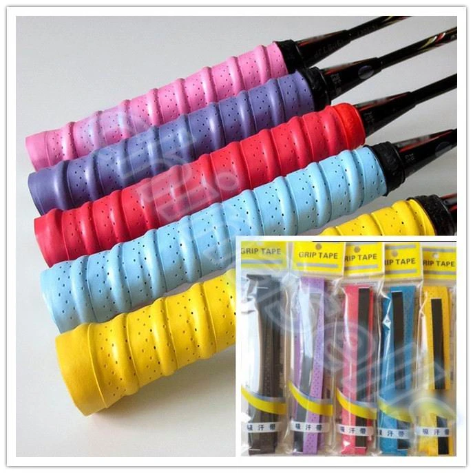 10pcs Tennis Racket Overgrips Anti-skid Sweat Tape Absorbed Wraps ...