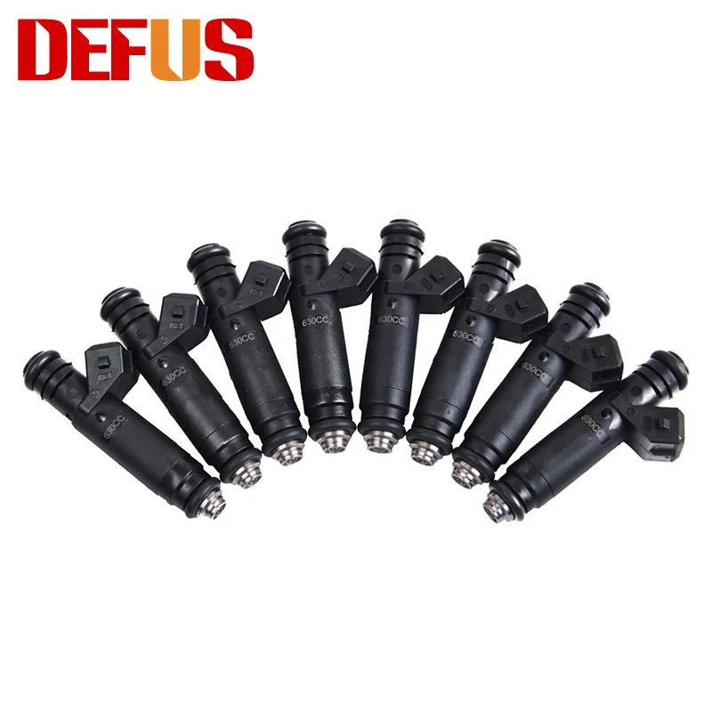 DEFUS-8-PCS-Black-High-Flow-630CC-B264A01747-107961-Fuel-Injector-For ...