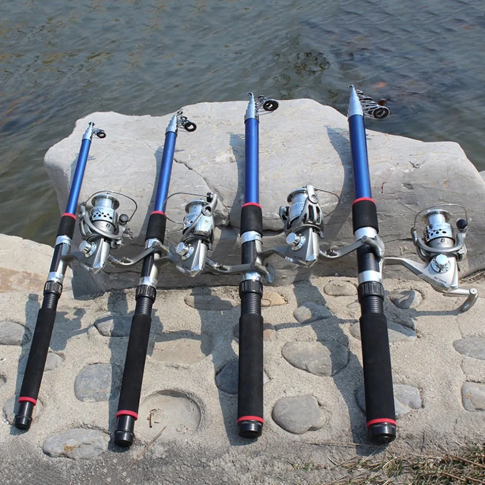 Yolo 1.8M 2.1M 2.4M 2.7M 3M Telescopic Fiberglass Fish Pole Folding ...