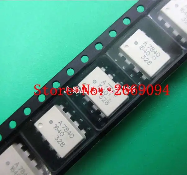 10 pçs/lote A7840 HCPL7840 HCPL 7840 SOP 8 acoplador fotoelétrico ...