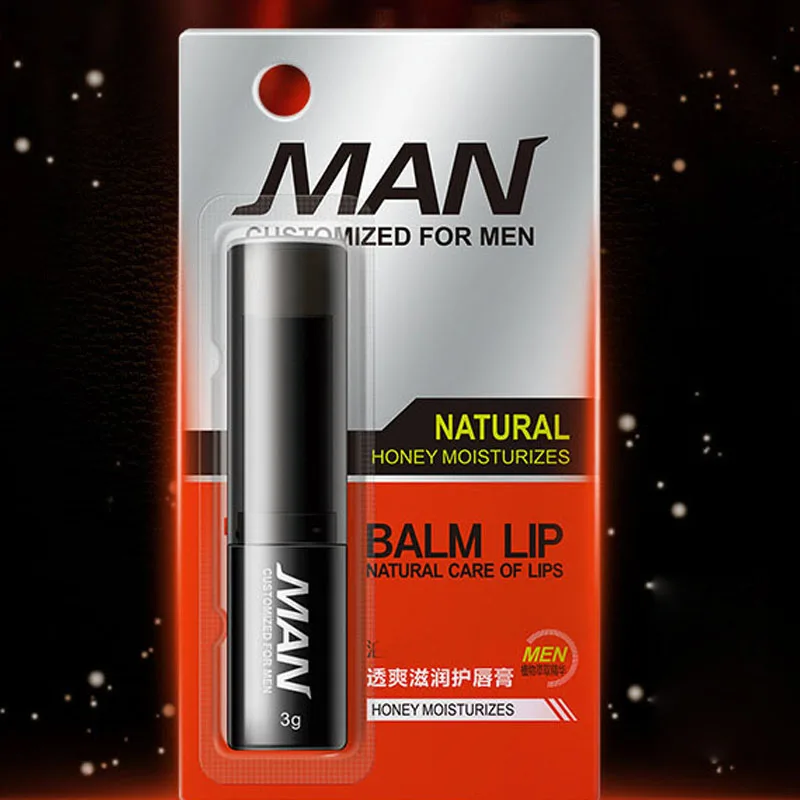 Makeup Men Lip Balm Lip Pomade Moisturizing Anti Cracking Lipstick ...