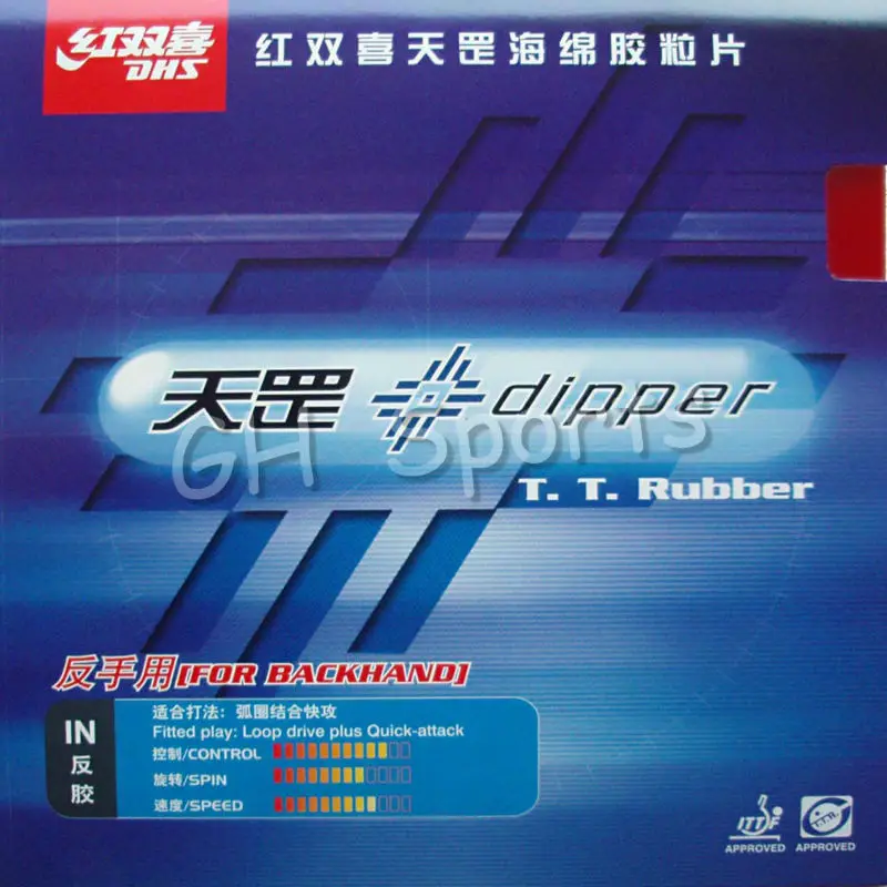 DHS Dipper Loop Drive + Quick Attck Pips In Table Tennis PingPong ...