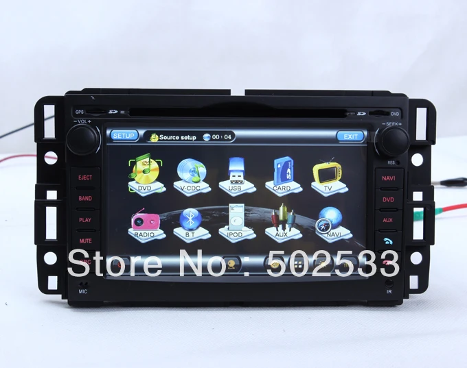 Touch Screen Car DVD For Chevrolet Tahoe/Monte Carlo/New Aveo/Avalanche ...