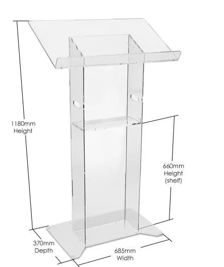 Standard Podium Size