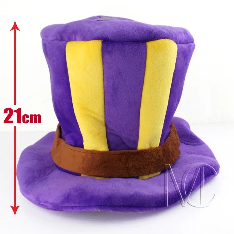 Game Lol Caitlyn Purple Cotton Hat Lol Caps For Gamer Cosplay Chirstmas ...