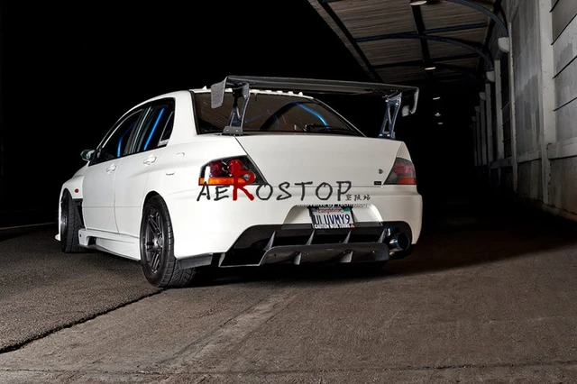 Evo Voltex Rear Diffuser With Fitting Kits Carbon Fiber In Body Kits ...