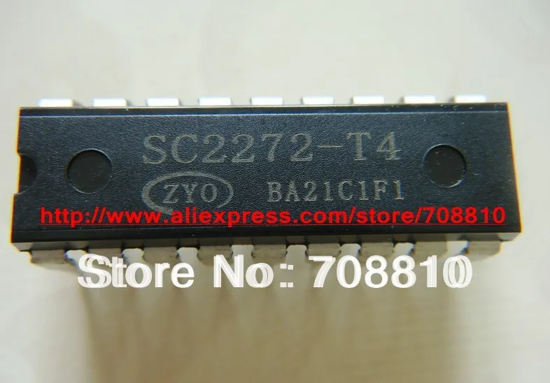 5PCS, SC2272 T4 DIP18 Remote Control Decoder SC2272 PT2272 T4-in ... 5PCS, SC2272 T4 DIP18 Remote Control Decoder SC2272 PT2272 T4-in ...